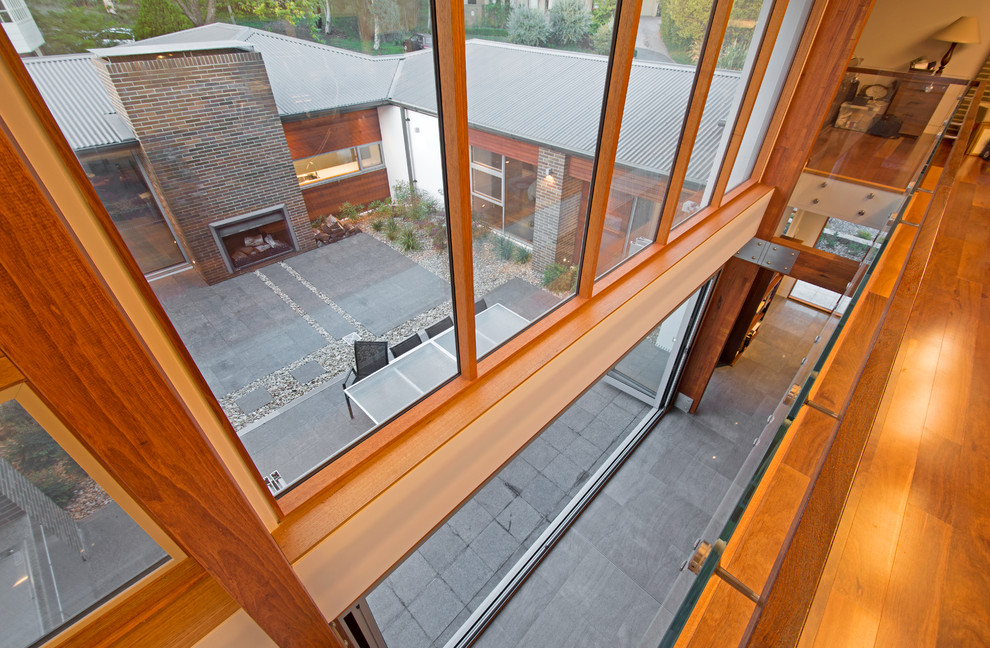 Courtyard house - Contemporary - Exterior - Canberra - Queanbeyan - by ...