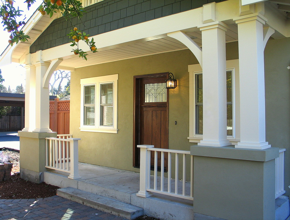 Craftsman bungalow front porch - Traditional - Exterior - San Francisco ...