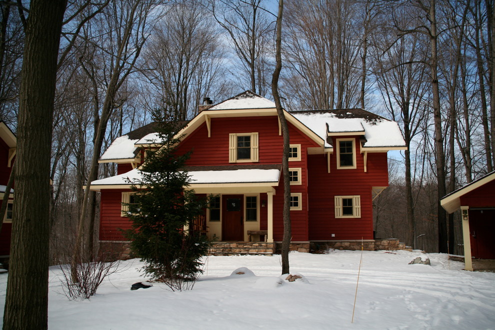 Craftsman Cabin in the Woods - Craftsman - Exterior - Detroit - by ...
