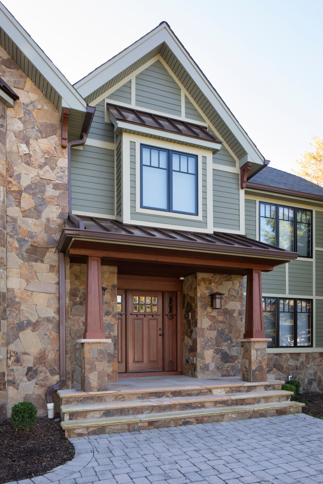 Craftsman Colonial - Craftsman - Exterior - New York - by Creative ...