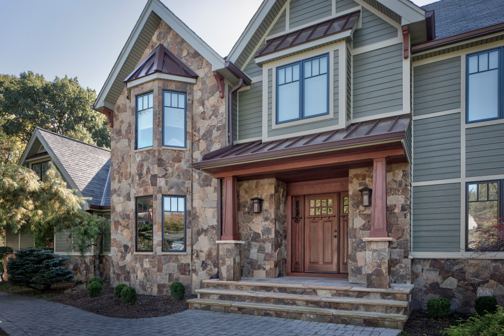 Craftsman Colonial - Craftsman - Exterior - New York - by Creative ...