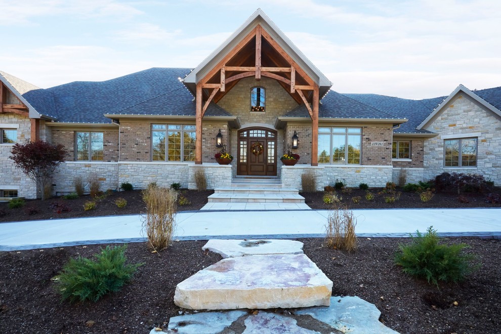 Craftsman Custom Home Build - Craftsman - Exterior - Chicago - by Apex ...