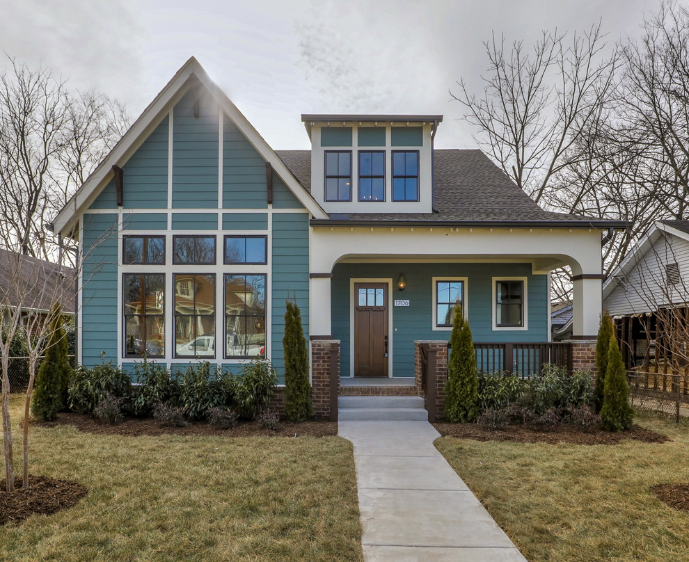 Craftsman Exterior in Rookwood Blue - Craftsman - Exterior - Nashville ...
