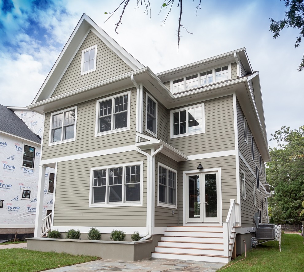 Craftsman Inspired Rear Exterior - Craftsman - Exterior - DC Metro - by ...