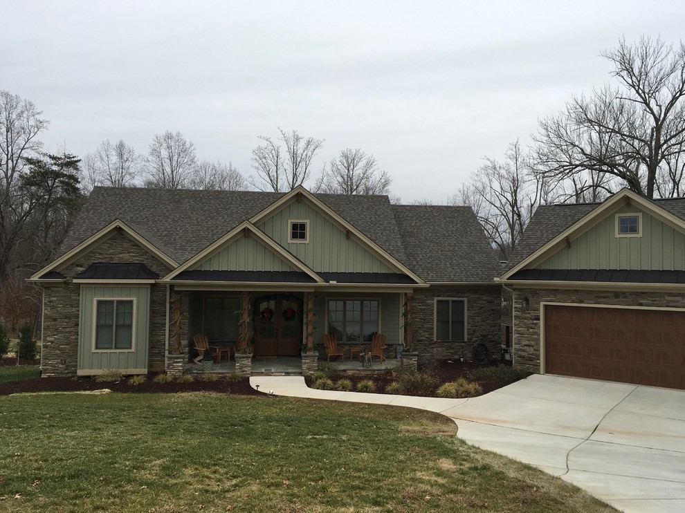 Craftsman New Home Build - Arts & Crafts - House Exterior - Raleigh ...