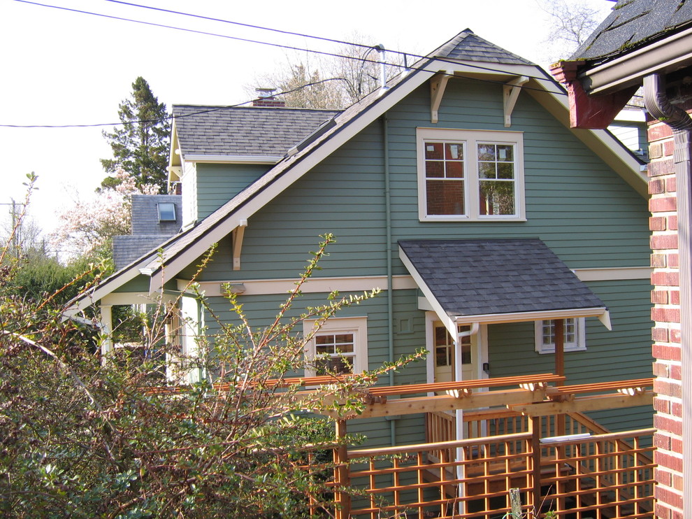 Craftsman Second Story Addition - Craftsman - Exterior - Seattle - by ...