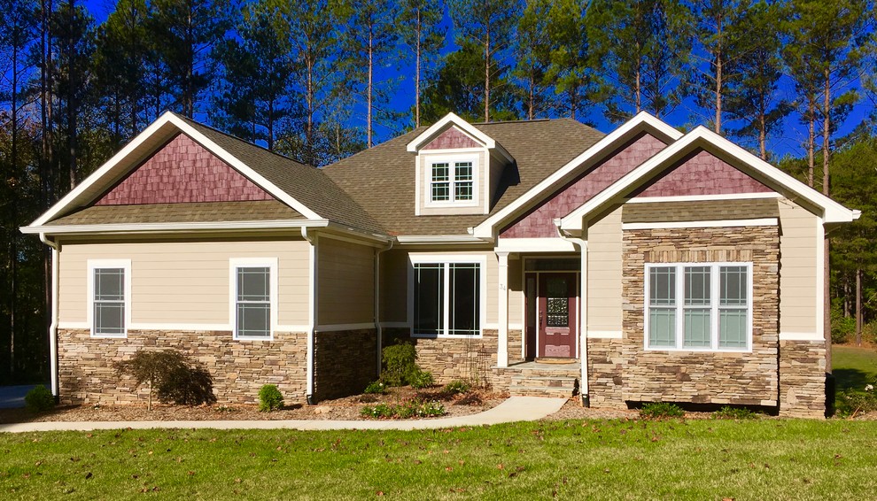 Craftsman Style Basement Home- Cherokee valley - Craftsman - Exterior ...