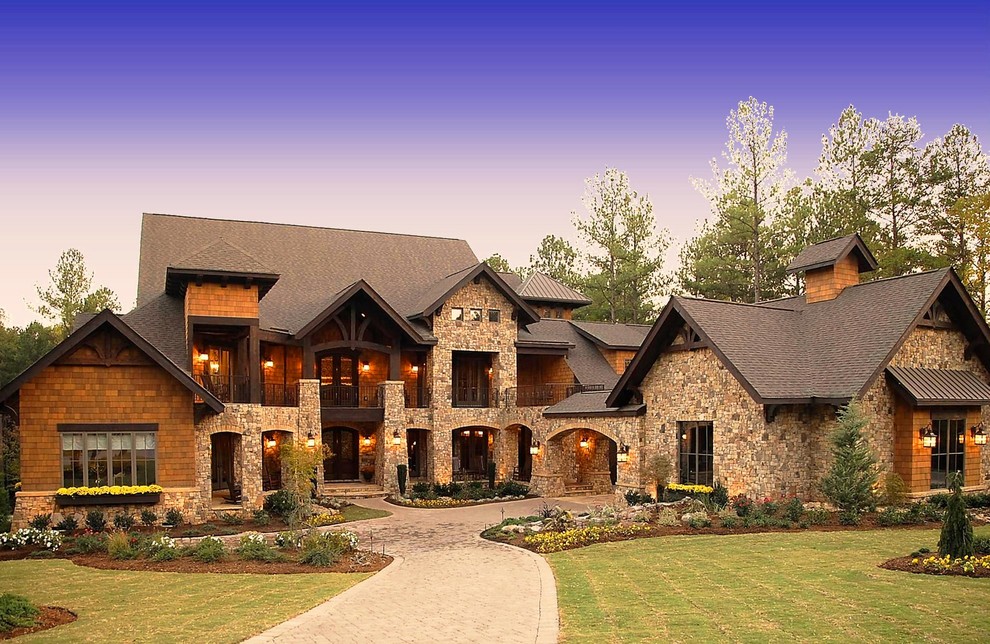 Craftsman Style Lodge House - Craftsman - Exterior - Detroit - by ...