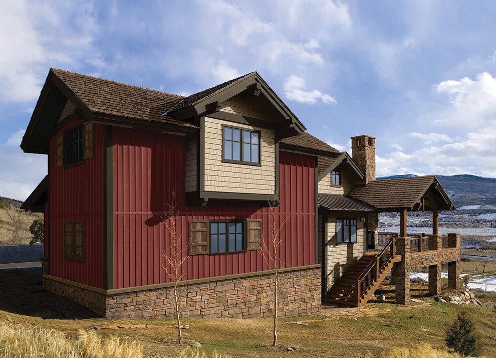 CraneBoard in Lighthouse Red - Contemporary - Exterior - Columbus - by ...