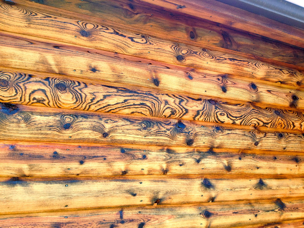 Creating A Custom Rustic Luxe Exterior Finish - Rustic - Exterior ...