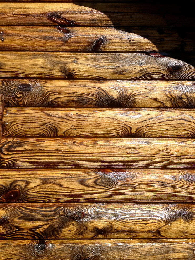 Creating A Custom Rustic Luxe Exterior Finish - Rustic - Exterior ...