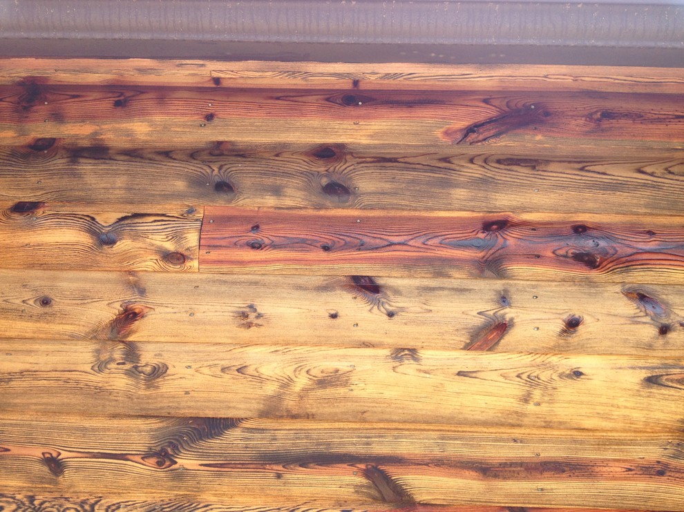 Creating A Custom Rustic Luxe Exterior Finish - Rustic - House Exterior ...