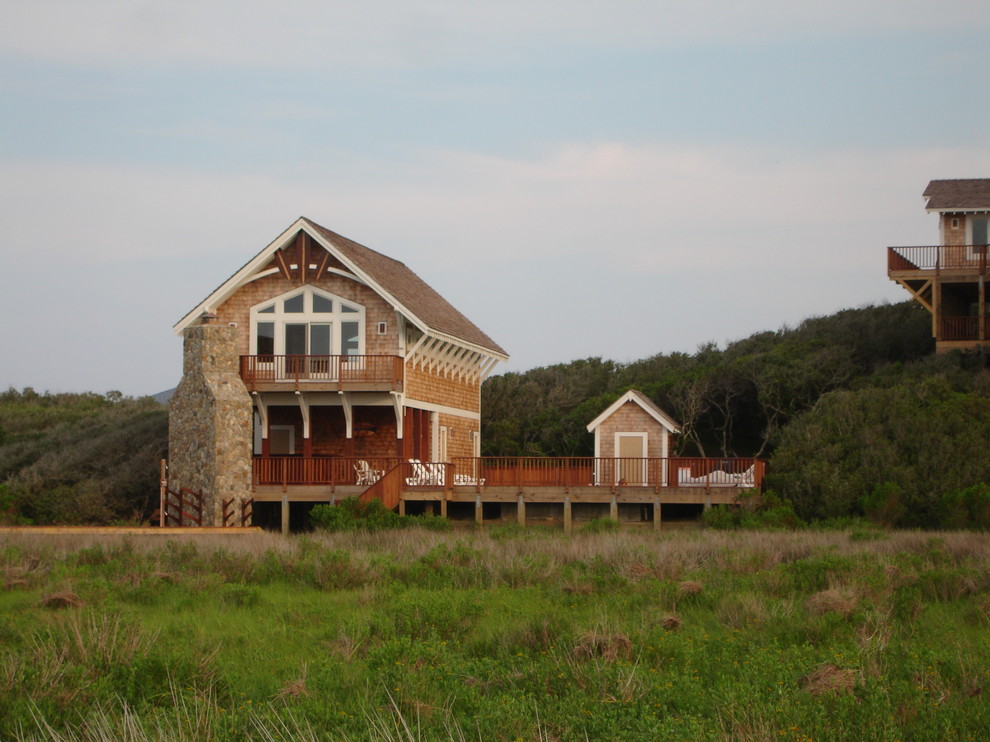 Croatan Ridge - Traditional - Exterior - Raleigh - by Beach Design ...