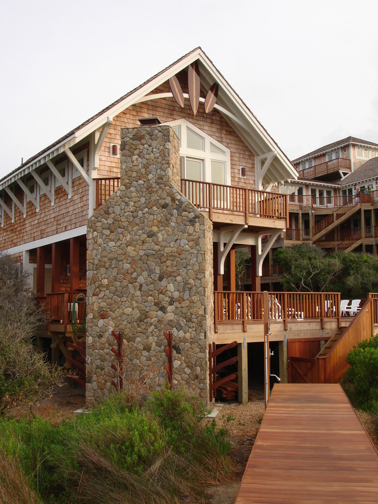 Croatan Ridge - Traditional - Exterior - Raleigh - by Beach Design ...