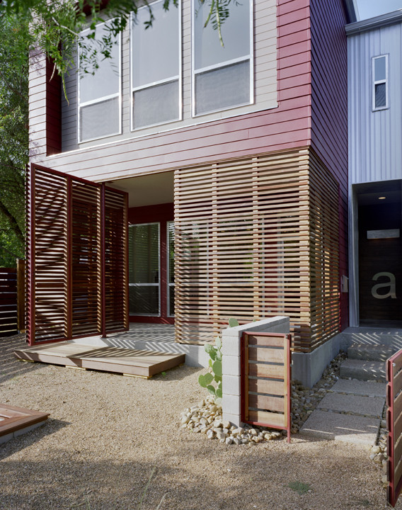 Cullen Duplex - Modern - Exterior - Austin - by Studio Momentum ...