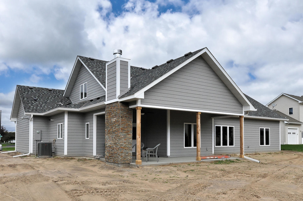 Custom 1 1/2 story - Lino Lakes, MN - Craftsman - Exterior ...