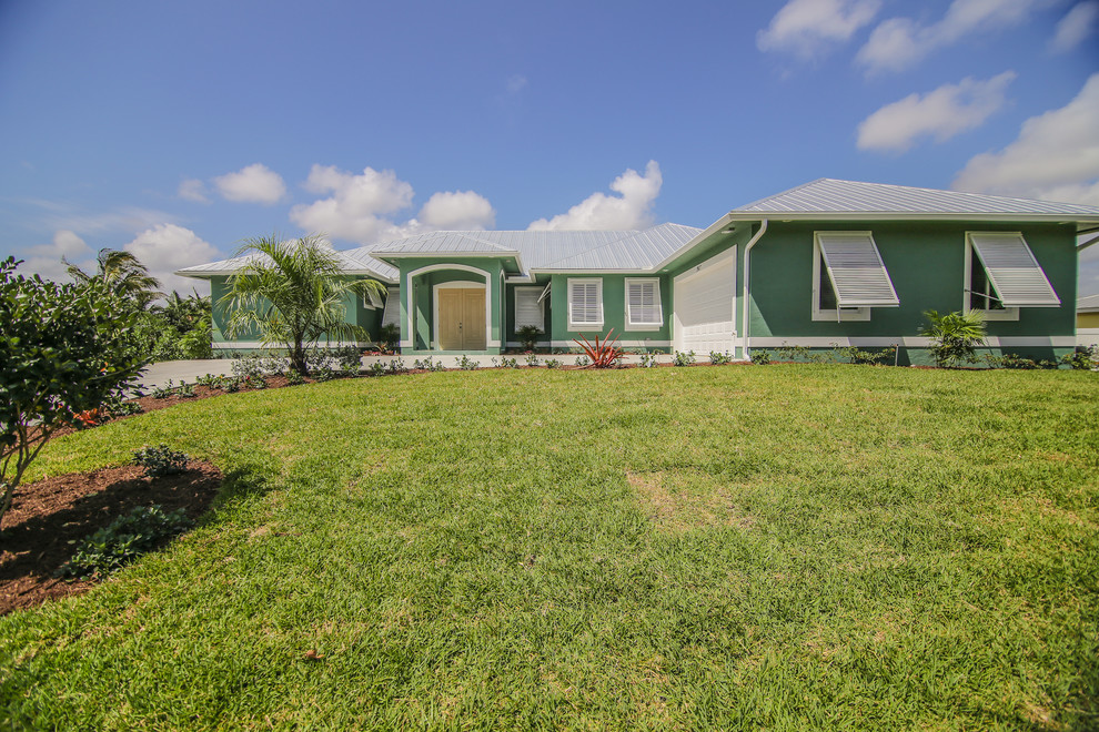 Custom Bermuda Style Home - Tropical - Exterior - Miami - by Paradise ...