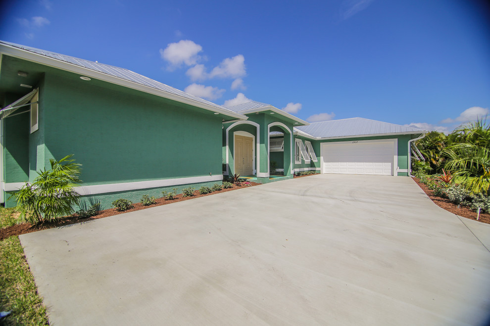 Custom Bermuda Style Home - Tropical - Exterior - Miami - by Paradise ...