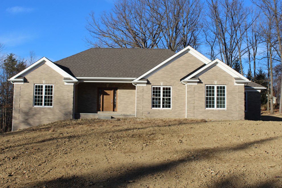 Custom Brick Ranch - Traditional - Exterior - Cleveland - by Eastridge ...
