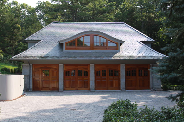 Custom Built Garage - Transitional - Exterior - New York - by Wexford ...