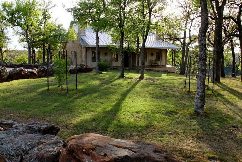 Custom Built Ranch House - Rustic - Exterior - Dallas - by Travis ...