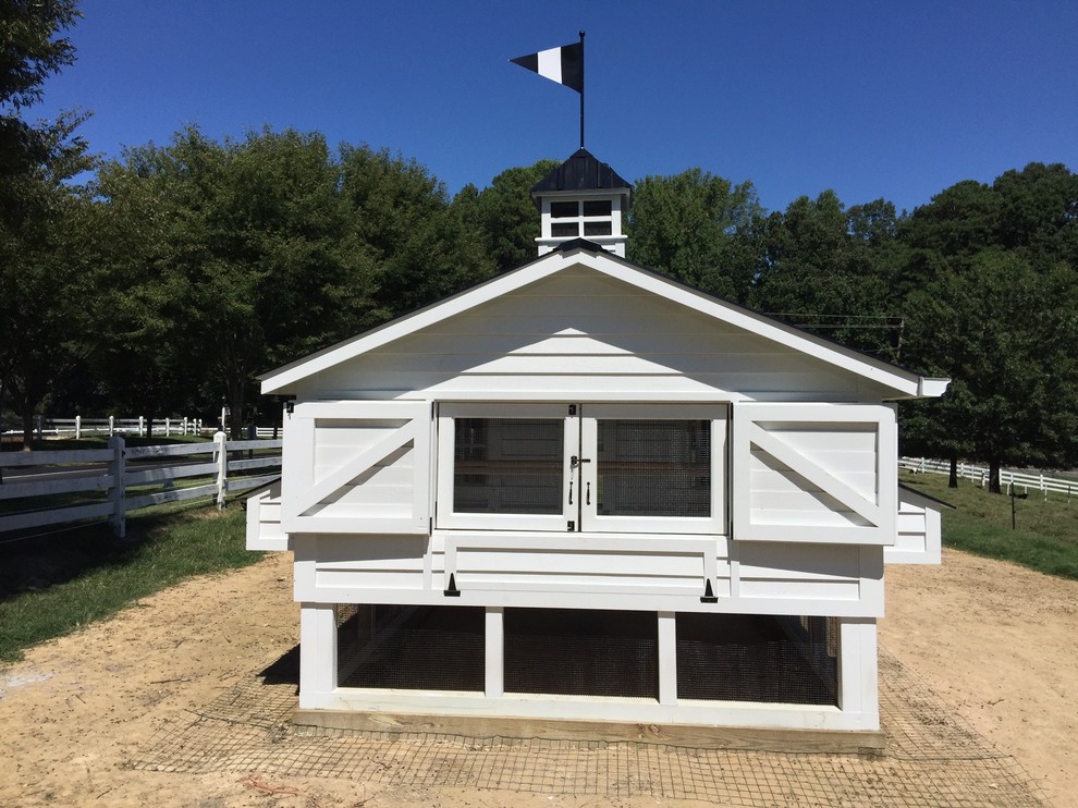Custom Chicken Coop @ Fearrington Village - Craftsman - Exterior ...