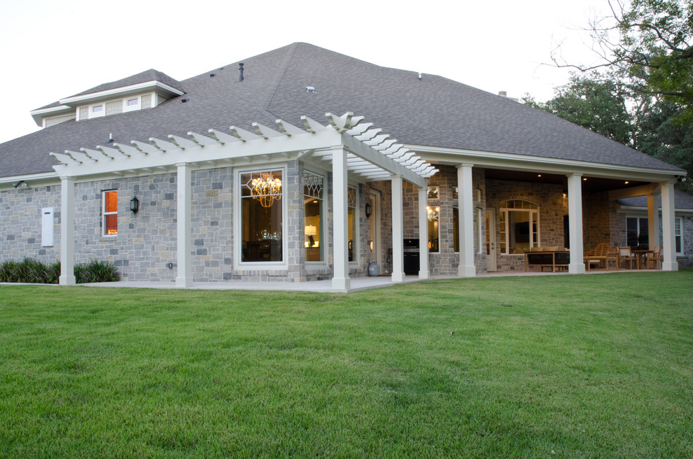 Custom Colonial Cottage - Traditional - Exterior - Austin - by Cook ...