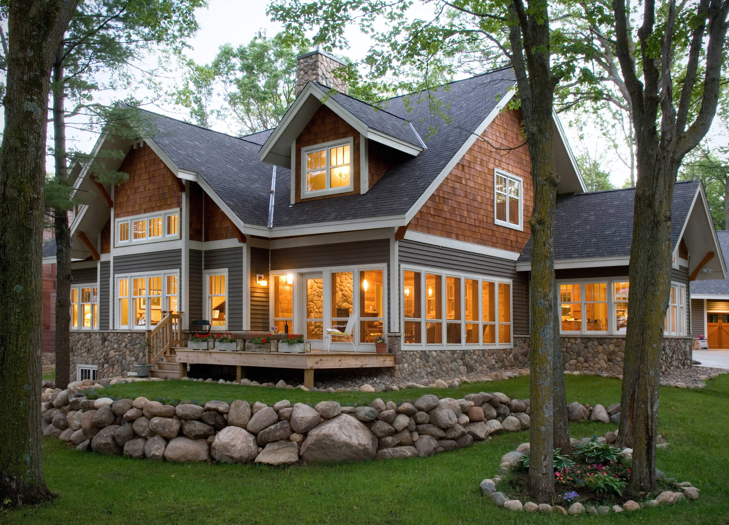 River Rock Panel Siding