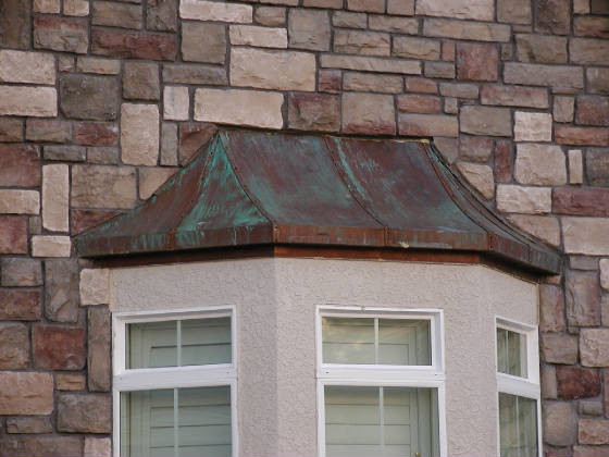 Copper Bay Window Copper Roofing Gallery | Royal York Roofing