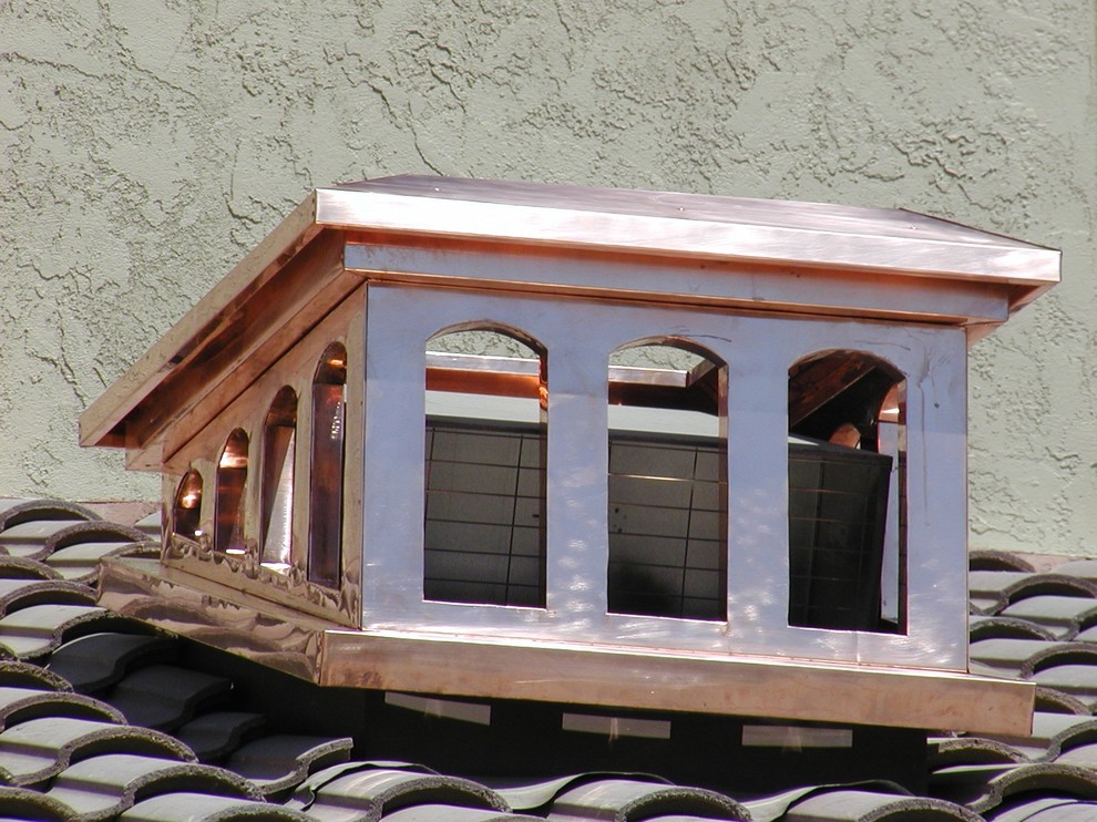 Custom Copper Chimney Top - Mission Style - Exterior - Los Angeles - by ...