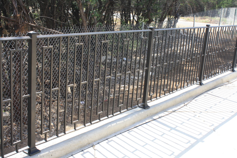 Custom Exterior railing - Traditional - Exterior - Austin - by San ...