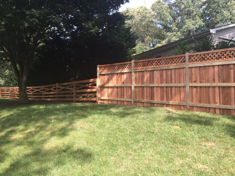 Custom Fence - Transitional - Exterior - Baltimore - by Mid-Atlantic ...