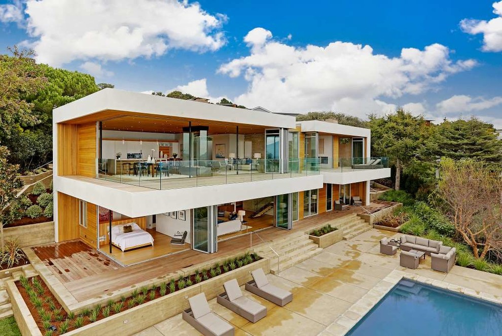 Custom Gas Residential Fireplaces - 4-Sided Open & 3-Sided See Through ...