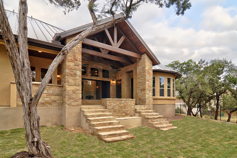 Custom Home - Austin, Texas - Traditional - Exterior - Austin - by ...