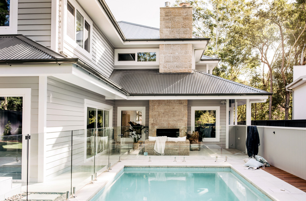 Custom Home Build - Hamptons Style - Contemporary - Exterior - Sydney ...