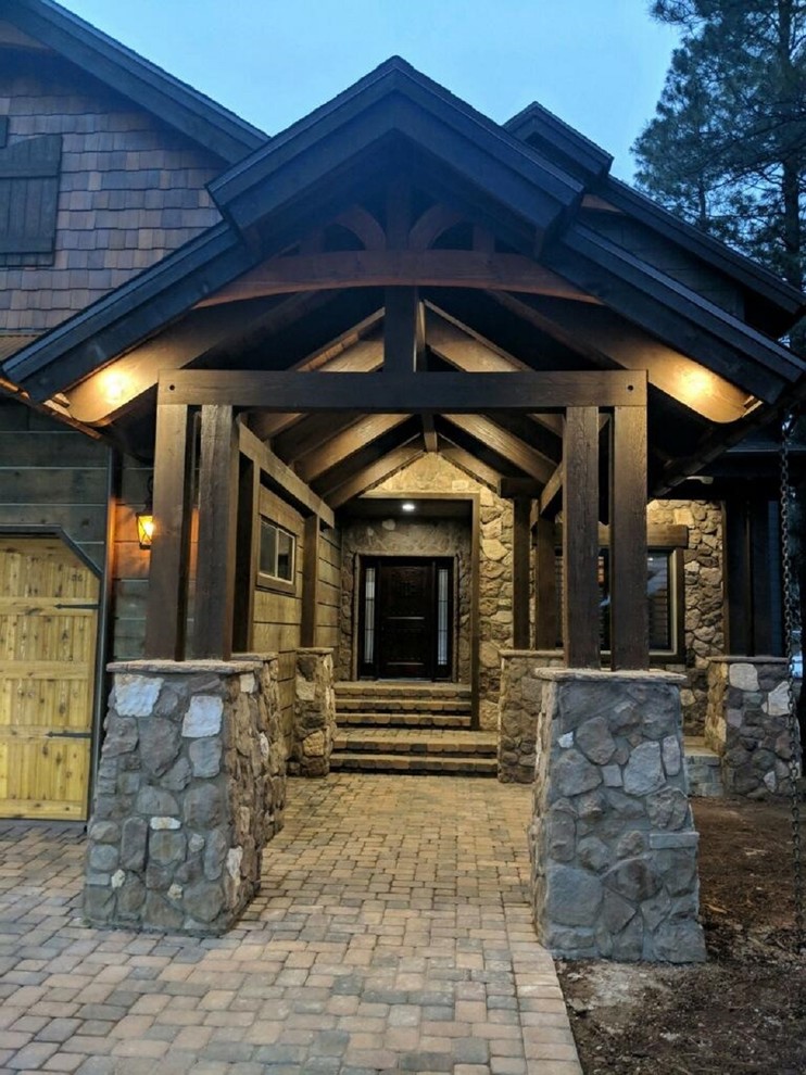 Custom Home Build, Pinetop, AZ - Traditional - Exterior - Phoenix - by ...