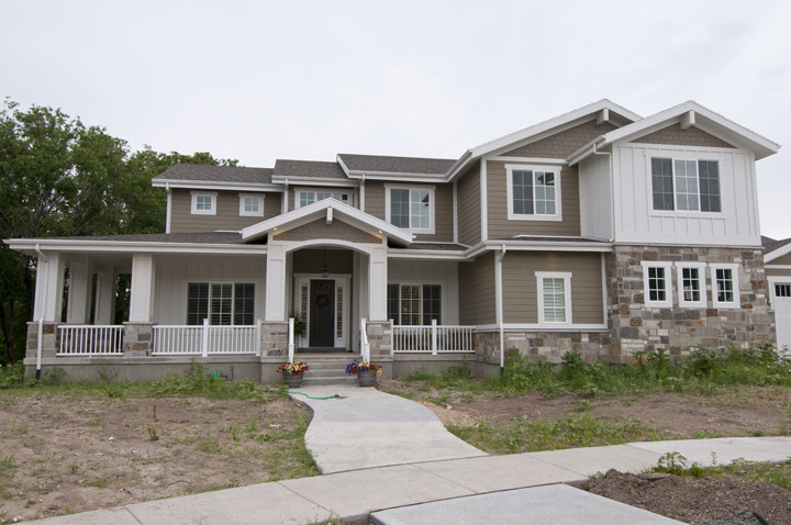 Custom Home - Draper - Traditional - Exterior - Salt Lake City - by ...