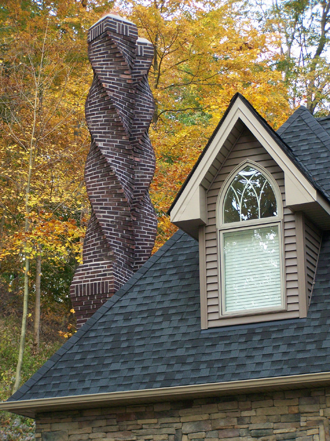 Custom Home - Exterior Details - Traditional - House Exterior ...