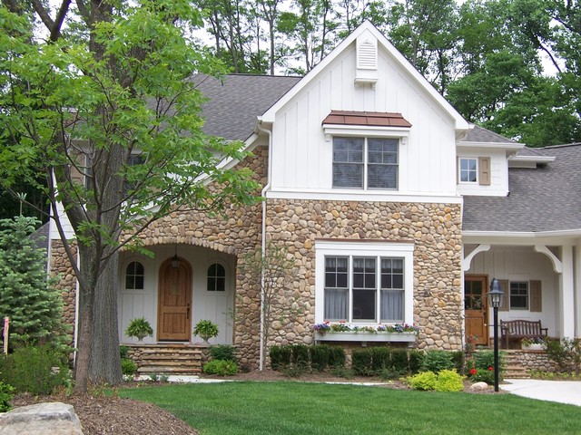 Custom Home Front Elevations - Traditional - Exterior - Indianapolis - by Build | Houzz AU