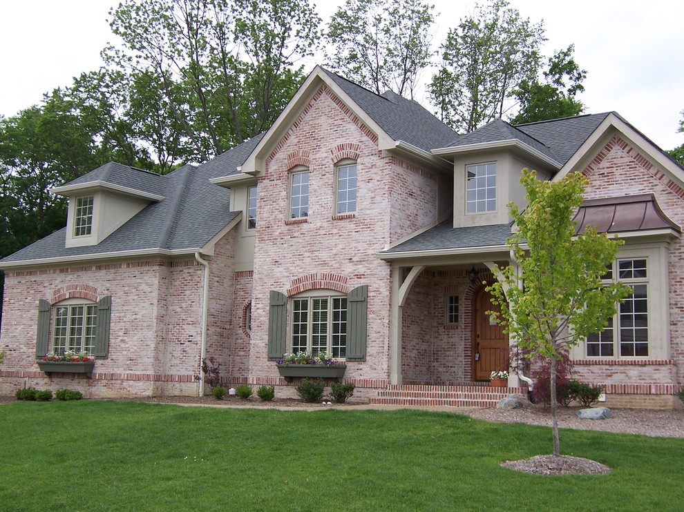 Custom Home Front Elevations - Traditional - Exterior - Indianapolis - by Build | Houzz