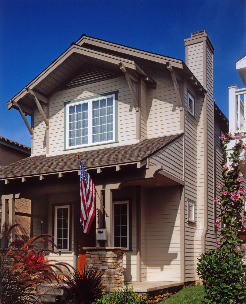 Custom Home in Coronado #3 - Traditional - Exterior - San Diego - by H2 ...