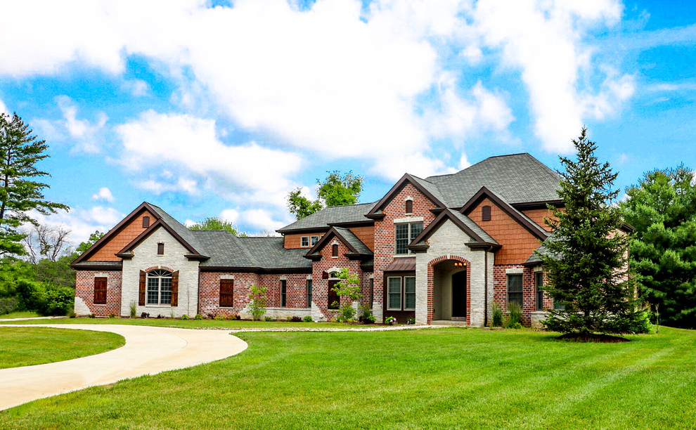 Custom Home | Town & Country - Traditional - Exterior - St Louis - by ...