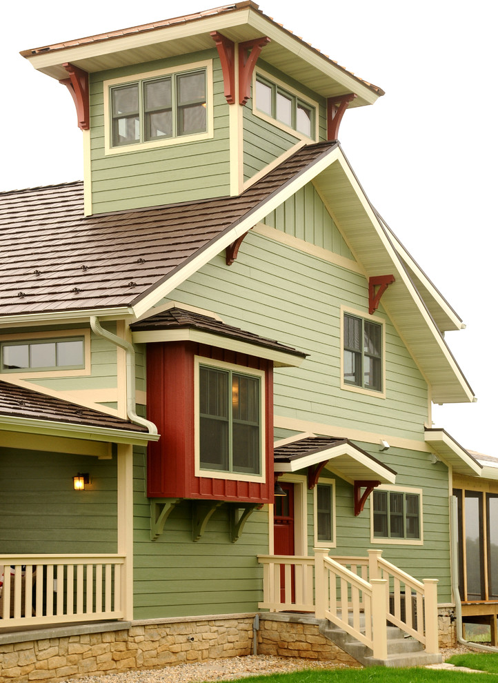Custom Home with Lookout Tower - Craftsman - Exterior - Other - by User ...