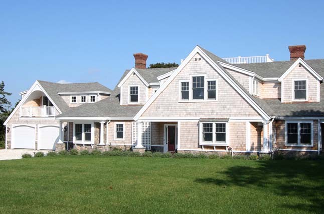 Custom Homes - Traditional - Exterior - Boston - by Encore Construction ...