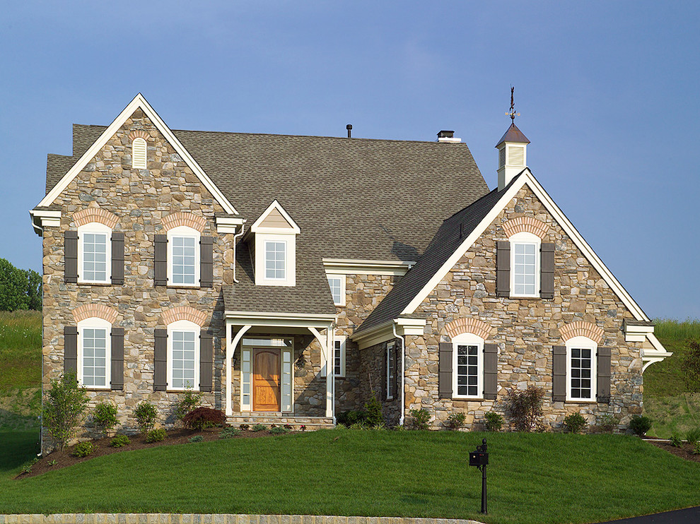 Custom Homes (Exterior) - Traditional - House Exterior - Philadelphia ...