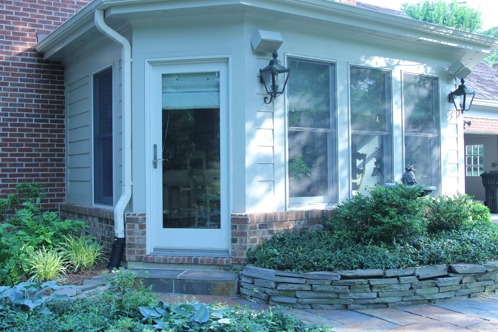 Custom Kitchen with Bump-out Addition - Traditional - Exterior - DC ...