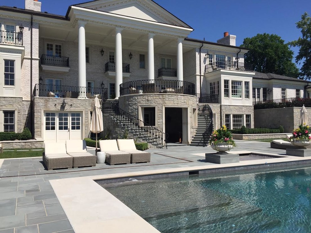 Custom Limestone, Bulding Stone, Limestone Pool Coping - Traditional ...