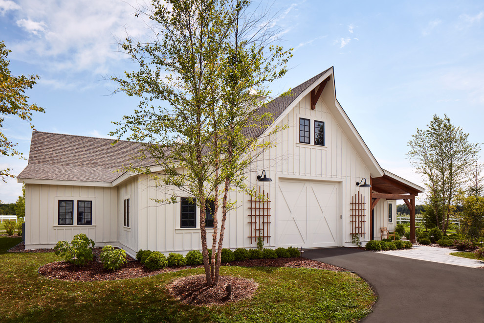 Custom Modern Barn - Farmhouse - Exterior - Milwaukee - by Bartelt. The ...