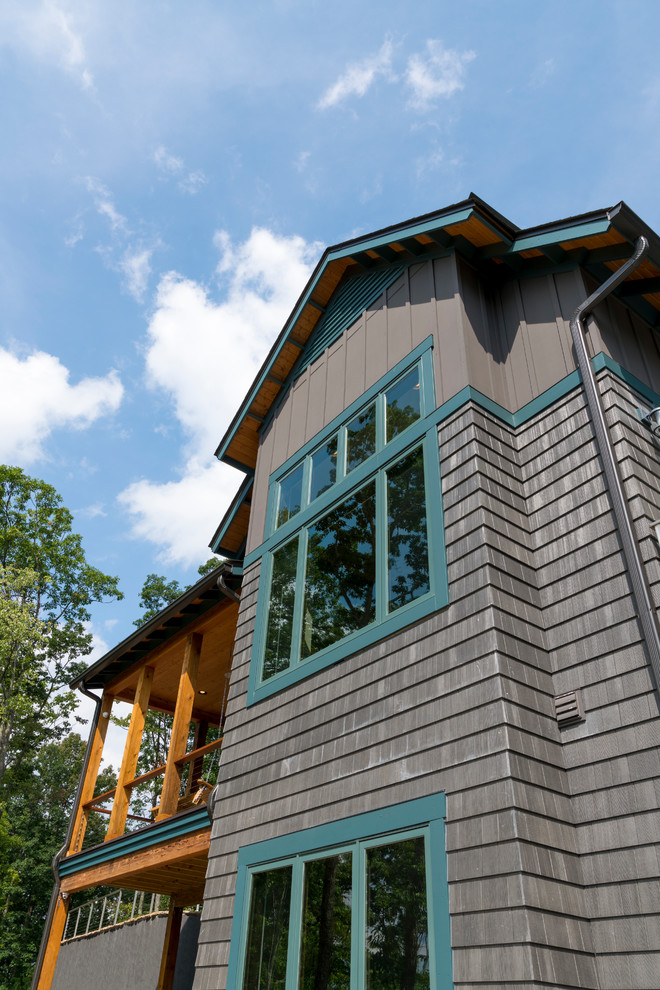 Waynesville Mountain Modern Craftsman - Craftsman - Exterior - Other ...