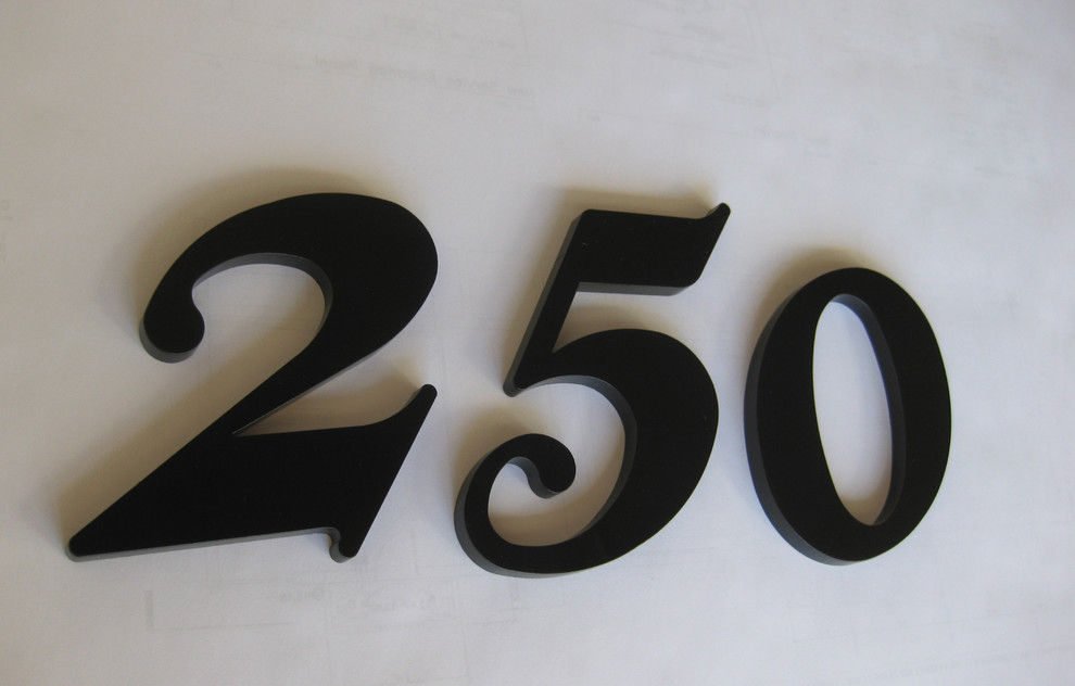custom modern house numbers - Moderne - Façade - Phoenix - par Modern ...